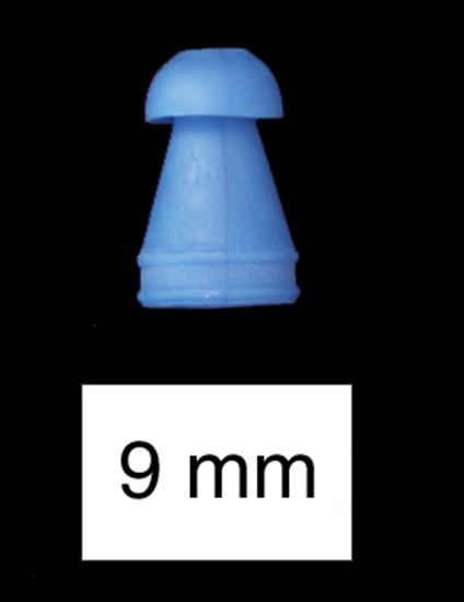 GAI KR Series Eartips, 9 mm, Blue-Diatec Canada
