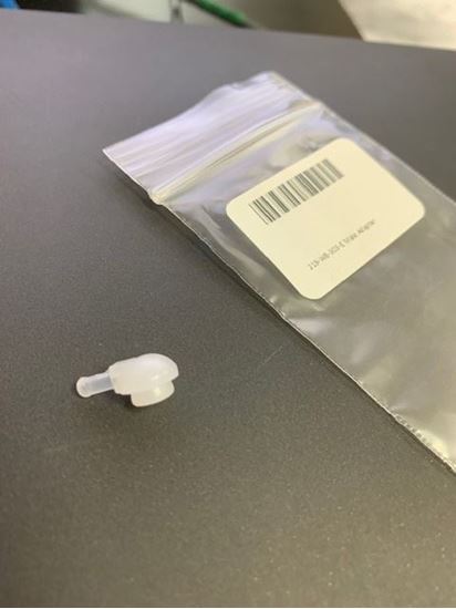 SINGLE MALE ADAPTER-CLEAR-Diatec Canada